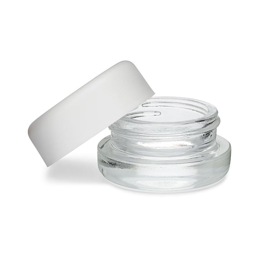 9ml White cap Child Resistant Glass Concentrate Containers – 320ct ...