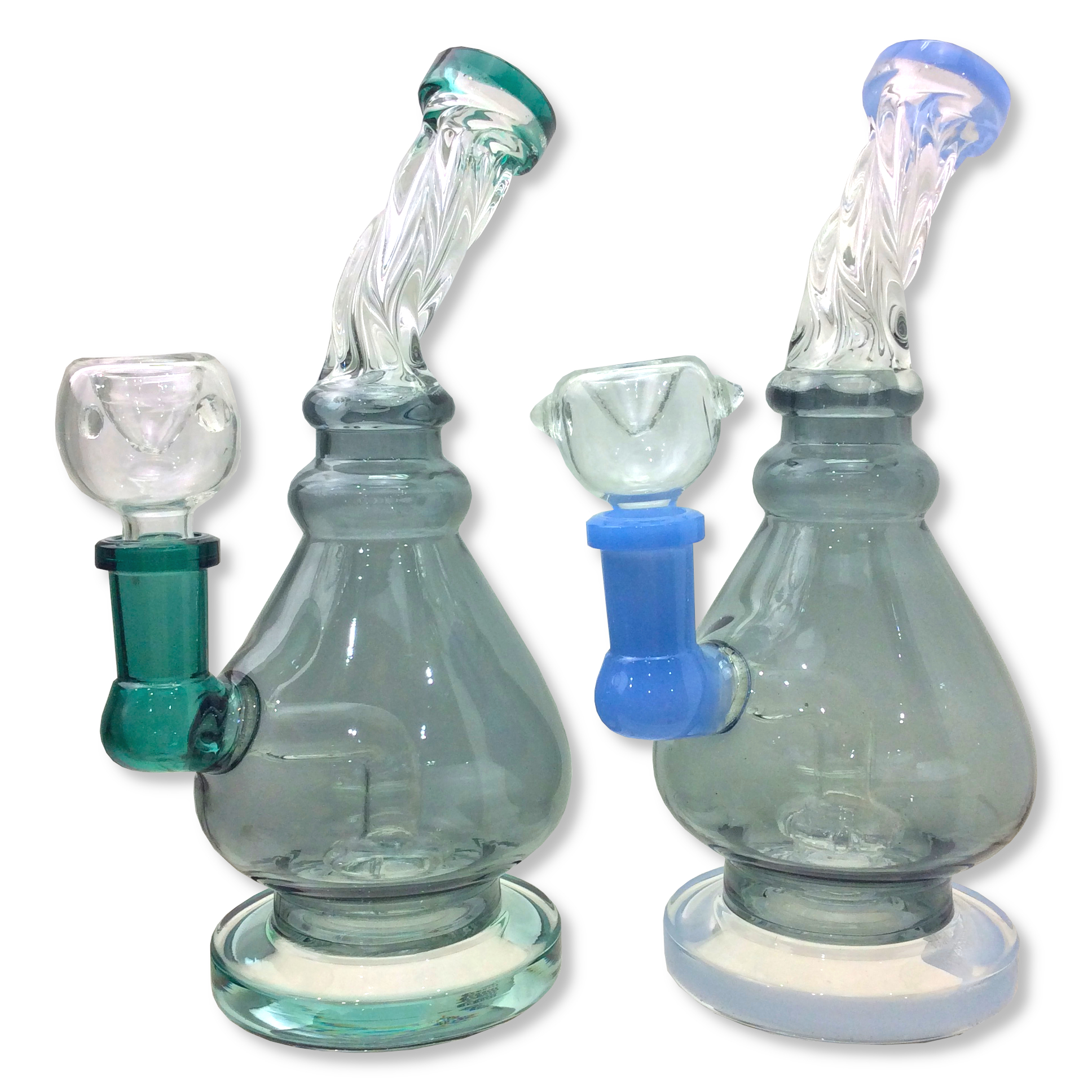 7 INCH TWISTED NICK STAND WATER PIPE – BONGSKING USA